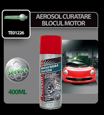 Aerosol pentru curatat blocul motor Prevent 400ml - Cridem
